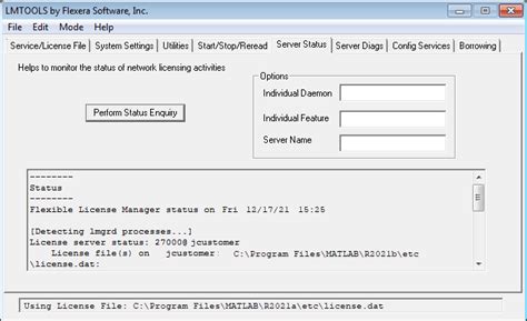 Monitor Network License Manager Matlab And Simulink
