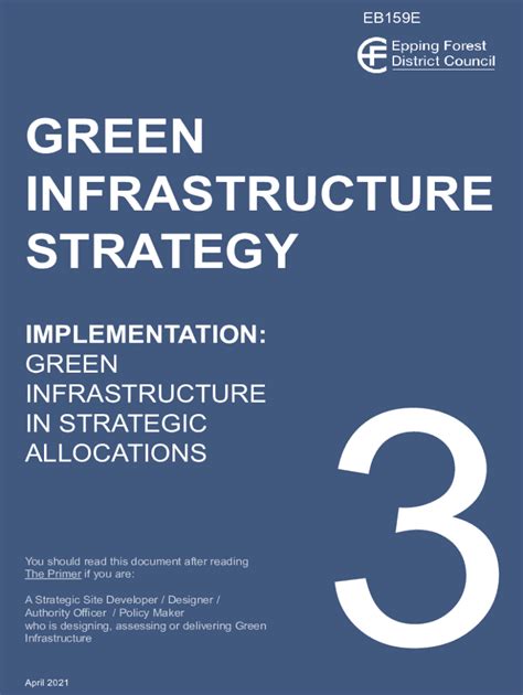 Fillable Online Green Infrastructure Strategy Fax Email Print Pdffiller