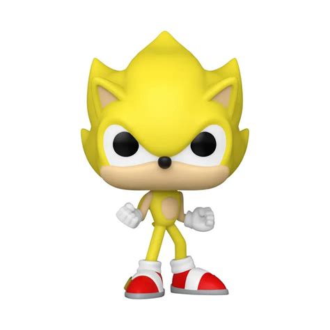 Funko Boneco Pop Sonic The Hedgehog Super Sonic Exclusivo De Anime Aaa