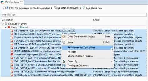 Semi Automatic Custom Code Adaptation After Sap S Sap Community