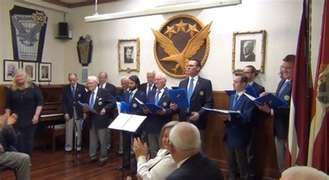 Vīru Koris Daugava Piedalās Dv Adelaides Nodaļa Lāčplēša Sarīkojumā