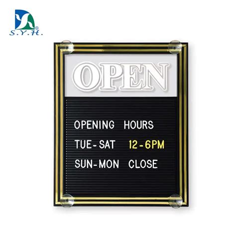 Pb 3239wop Suction Mounted Slotted Letter Board
