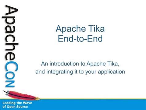 Content Analysis With Apache Tika Ppt