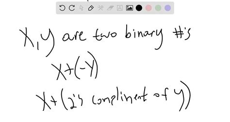 Solved Example 46 The Binary Addition Procedure Is Applied To The Following Two Binary