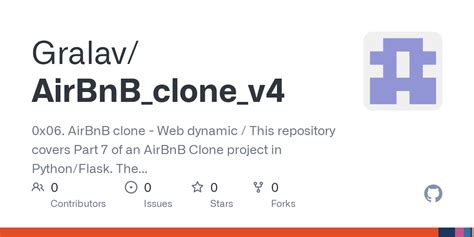 Github Gralavairbnbclonev4 0x06 Airbnb Clone Web Dynamic