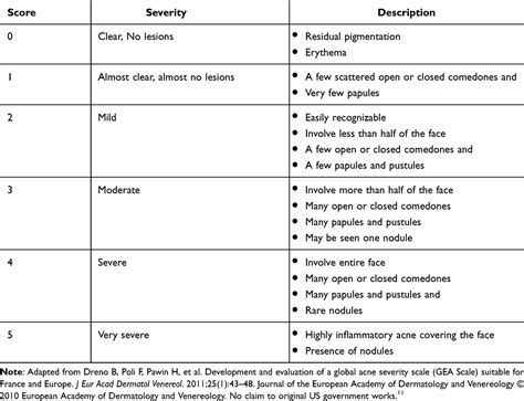 Evaluation Of Acne Severity Grading Self Assessment System Ccid