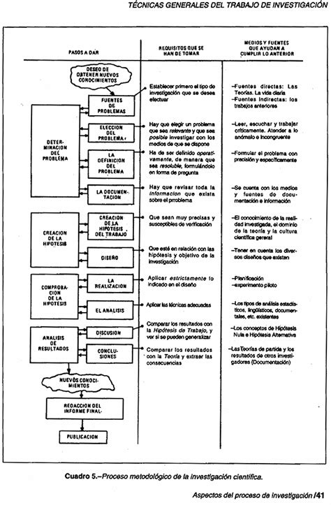 Esquema Del Proceso De InvestigaciÓn CientÍfica