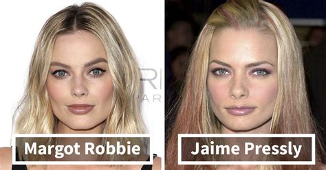 People Are Convinced Margot Robbie And Jaime Pressly Are The Same Person And Their Similarities