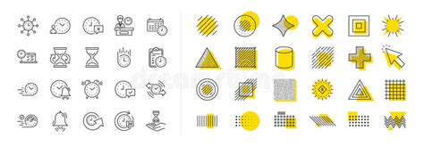 Time Line Icons Set Of Calendar Time Management And Delivery Design