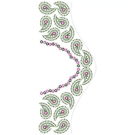 Neckline Embroidery Designs