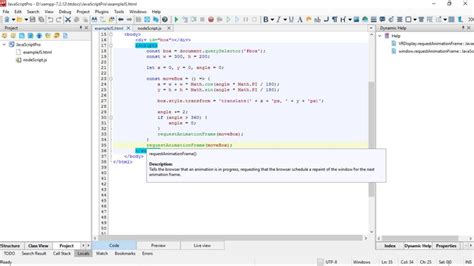 codelobster ide the practice of javascript programming