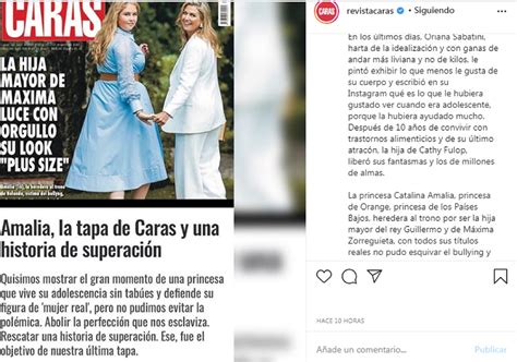 La Polémica Tapa De La Revista Caras Sobre La Hija De Máxima