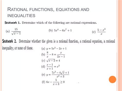 Rational Expression Pptx