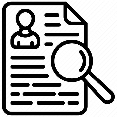 Employee Data Analysis Searching Finding Icon Download On Iconfinder