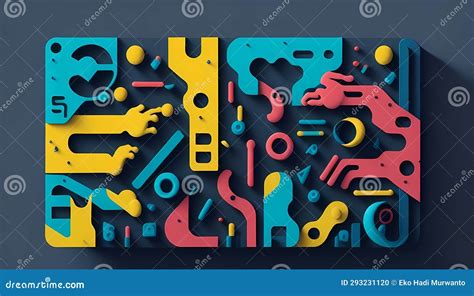 Unified Strength A Teamwork Inspired Powerpoint Background Stock Image