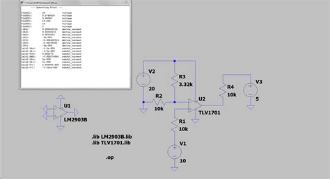 Digital Logic Ltspice Voltage Source Paralleled Issue Lm2903b Tlv1701 Electrical