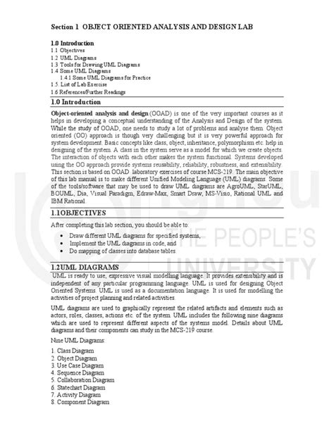 section 1 pdf class computer programming object oriented