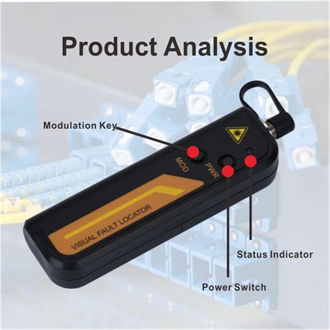 Neofibo Optical Fiber Ranger Mini Visual Fault Locator Vfl 10mw