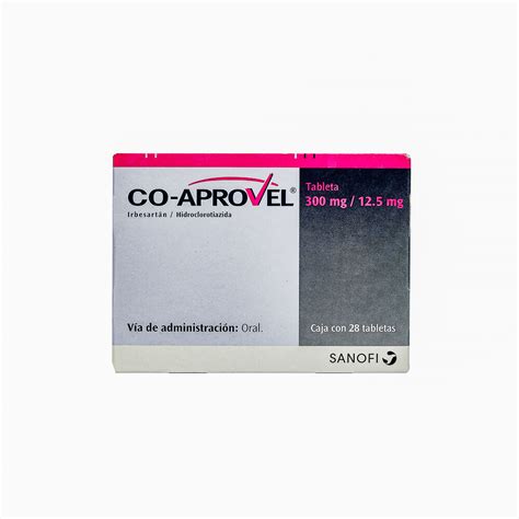 Coaprovel 300mg125mg 28 Tabs