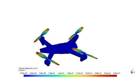Quadcopter Fluid Structure Interaction