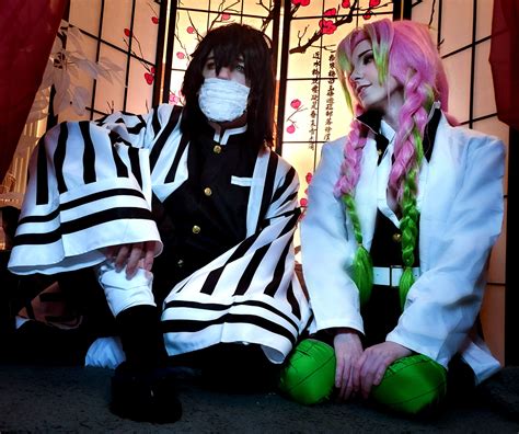 Obani And Mitsuri Cosplay Demon Slayer Kiznaiver Cosplay Demon