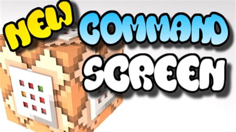 Minecraft Xbox One Command Block Screen Tutorial Youtube