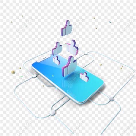 3d 일러스트 요소와 같은 네트워크 휴대 전화도구과학 기술 Png 일러스트 무료 다운로드 Lovepik