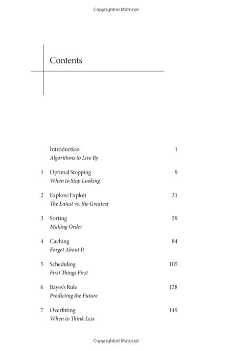 Algorithms To Live By The Computer Science Of Human Decisions Fahasacom