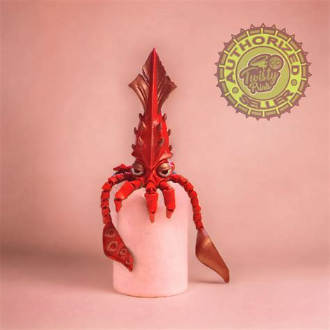 3d Printable Giant Squid By Twistyprints