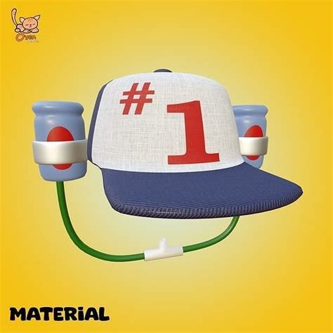 Soda Drink Hat Smitty Werben Man Jensen 3d Model Cgtrader