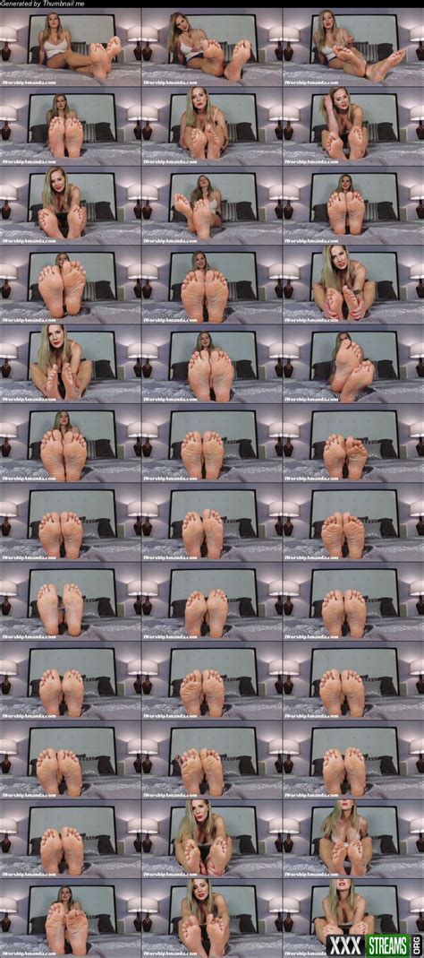 Goddess Amanda Only Feet For You 1080p
