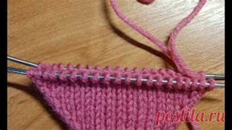 Как набрать петли для вязания носков и тапочек от мыска Волшебный на джуди Постила