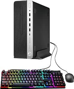 HP EliteDesk 705 G5 SFF Business Desktop PC AMD Ryzen 5 3400G 3 7GHz Up To 4 2GHz 16GB RAM