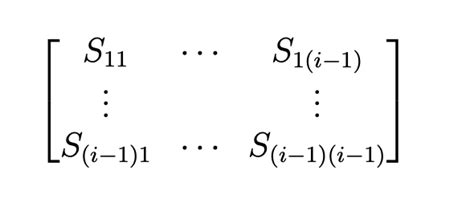 Matrices Matrix Not Spacing Properly With Subscripts Tex Latex