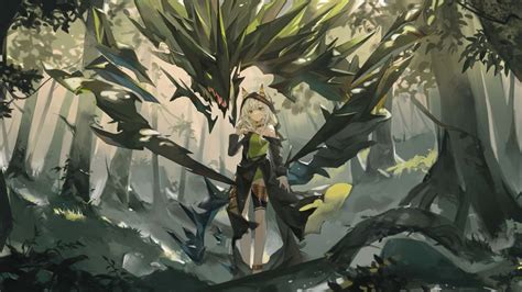 Kal Tsit And Mon Tr Arknights Drawn By Reset Danbooru