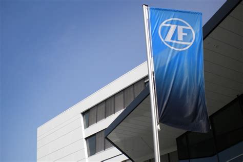 Flag With New Zf Logo Zf