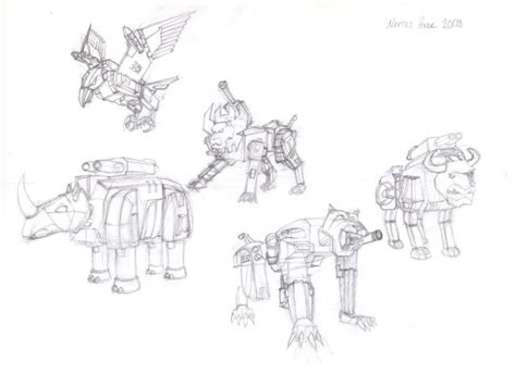The Predacons Pencil By Hellbat On Deviantart