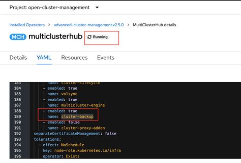 Backup And Restore Hub Clusters With Red Hat Advanced Cluster Management For Kubernetes