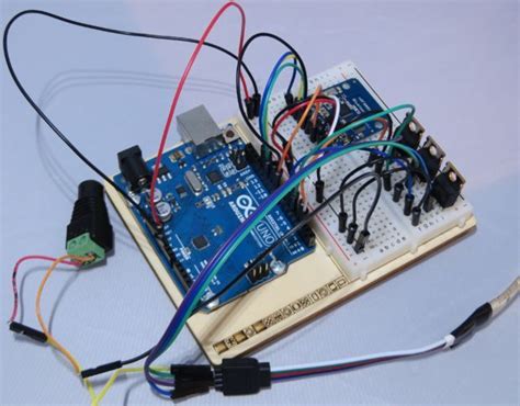 Control A Led Light Strips Color Via An Arduino And An Iphone Over Ble