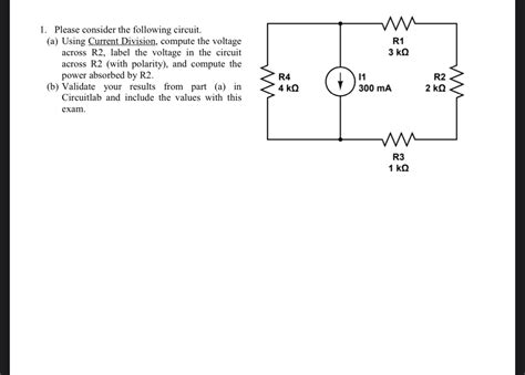 Solved Please Consider The Following Circuit A Using Chegg