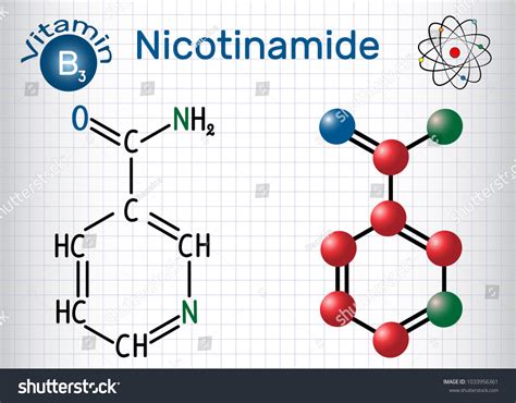 Nicotinamide Structure
