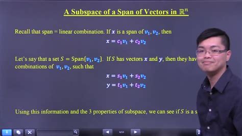 Vector Spaces And Subspaces Solved Examples
