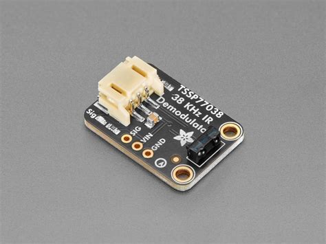 Arduino Docs Adafruit Tssp77038 38khz Infrared Ir Demodulator Breakout Adafruit Learning System