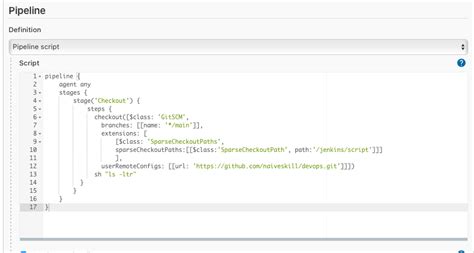 Jenkins Sparse Checkout How To Pull Git Subdirectory In 2023 Naiveskill