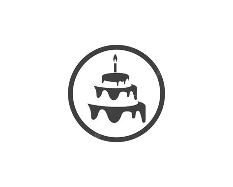 Cake Logo Vector Ilustration Label Illustration Store Vector Label