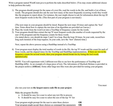 write a program named wordcount java to perform the