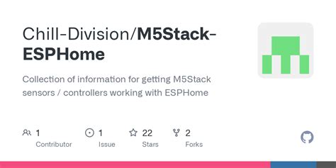 github chill division m5stack esphome collection of information for