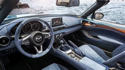 Mazda Mx 5 Gets Denim Interior From Garage Italia Customs Result Called Levanto Autoevolution