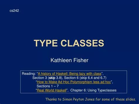 Ppt Type Classes Powerpoint Presentation Free Download Id1956120