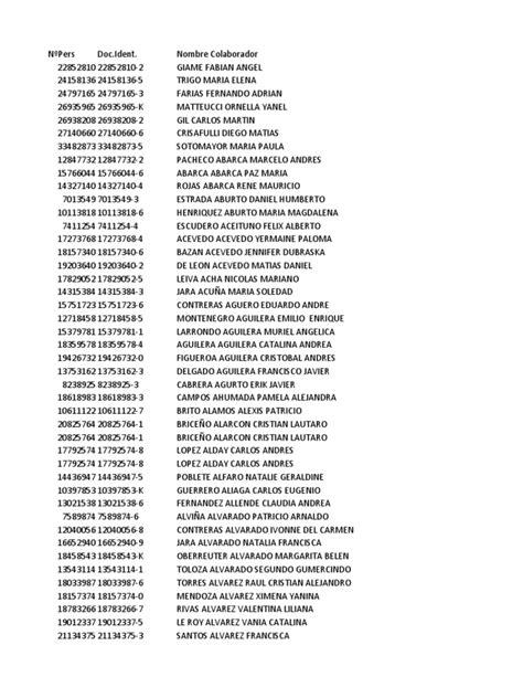 Reporte Datos Personales Pdf